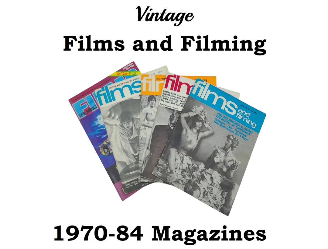 Choice of Films and Filming Magazines From the 1970s/1980s. Stories and ...
