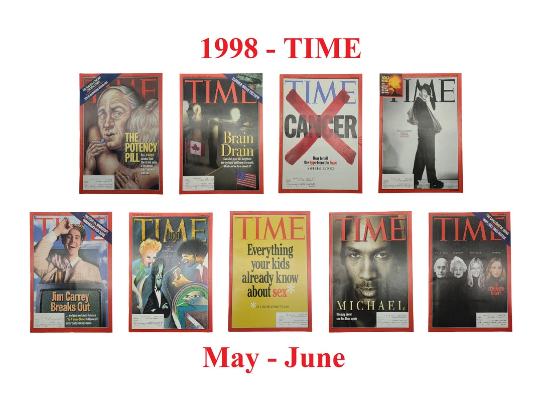 Choice of TIME Magazine – 1998 May-jun, Viagra, Canada, Cancer, Sinatra ...