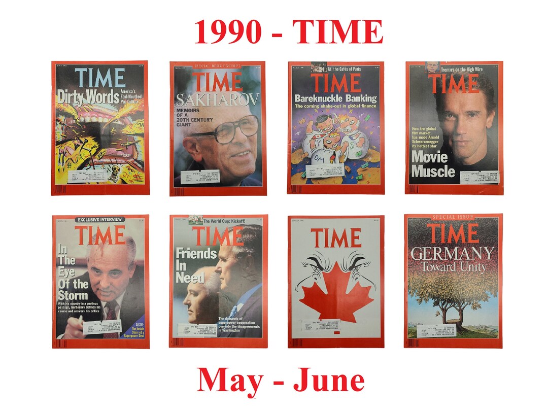 Choice of TIME Magazine – 1990 May-jun, Pop Culture, Sakharov, Global ...