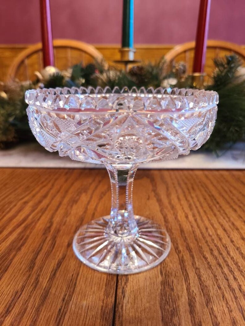 Rare Signed Roden Brothers Canadian Brilliant Cut Lead Crystal - Etsy