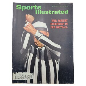 Sports Illustrated Magazines 1963 Nov-dec, Football, Skiing, Vermont ...