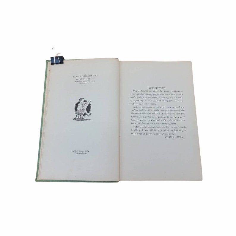 Drawing the Easy Way by Cobb X. Shinn Published by Albert - Etsy Canada