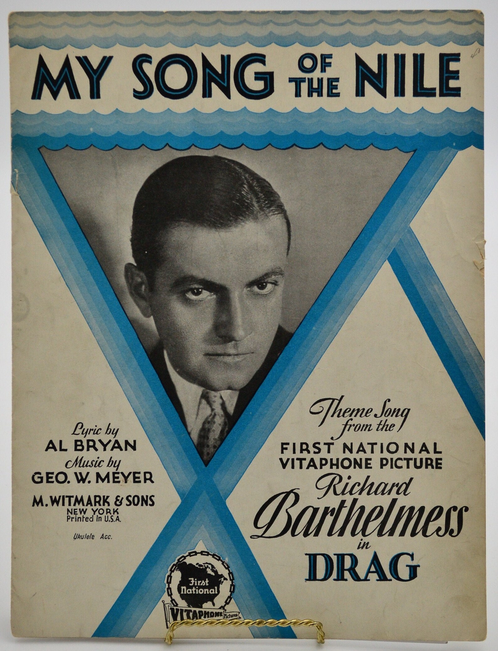 1924 Sheet Music my Song of the Nile From Richard | Etsy