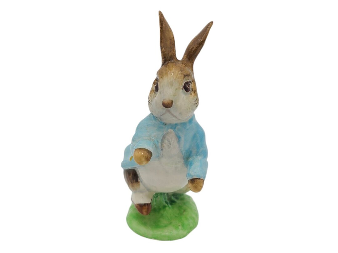 Beatrix Potter's peter Rabbit Figurine by F. Warne & Co. Ltd. Copyright ...