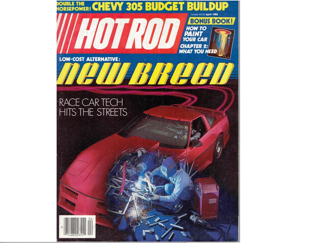 Hot Rod Magazine new Breed, April 1985. - Etsy