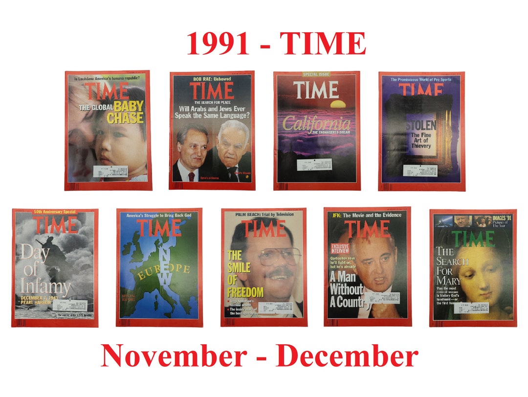 Choice of TIME Magazine – 1991 Nov-dec, Adoption, Syria, Israel ...