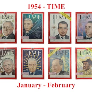 Choice of TIME Magazine – 1954 Jan-feb, Man of the Year, Atomic ...