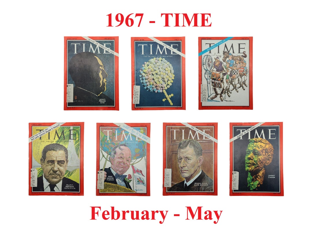 Choice of TIME Magazine – 1967 Feb-may, Japan, the Pill, Elections ...