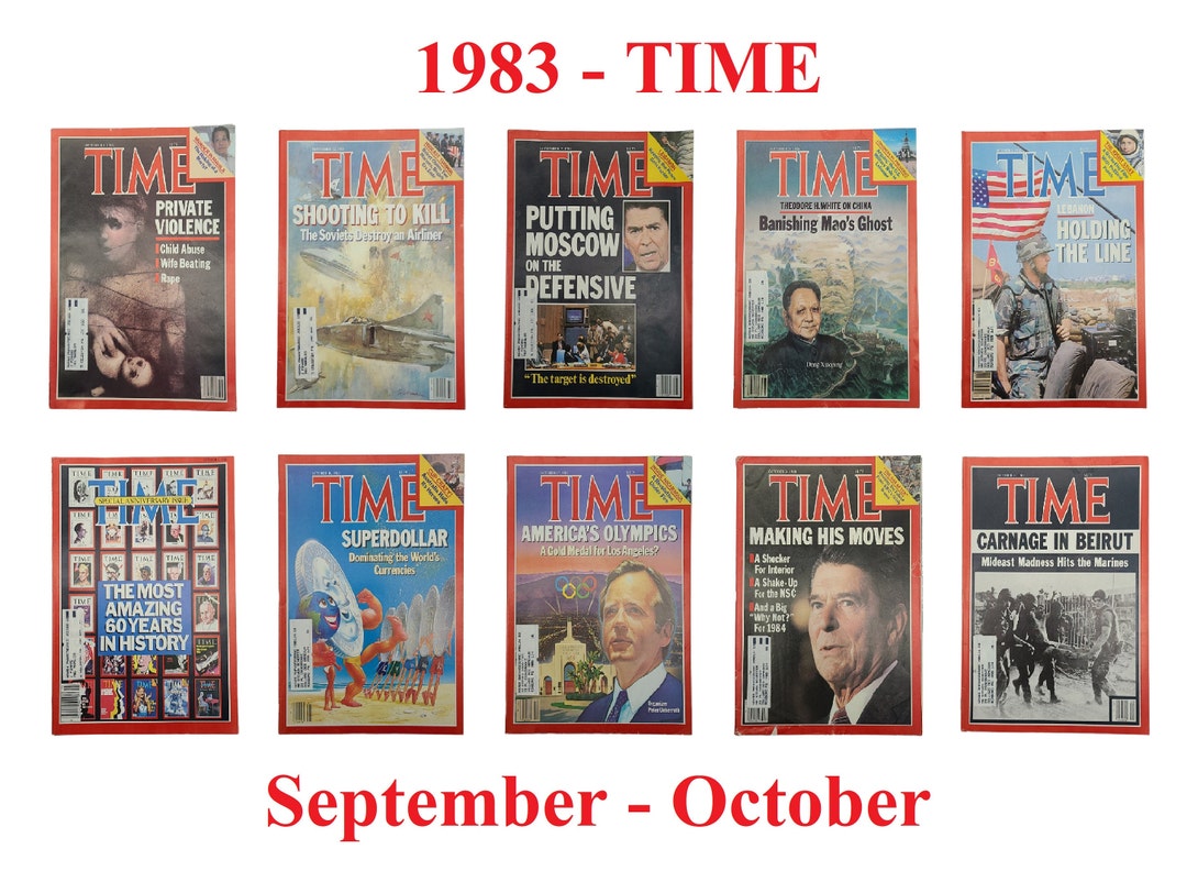 Choice of TIME Magazine 1983 Sep-oct Domestic Violence - Etsy
