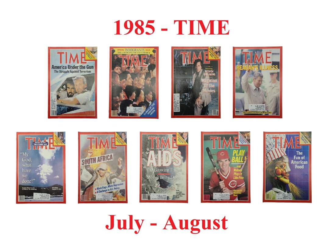 Choice of TIME Magazine – 1985 Jul-aug, Terrorism, Immigration ...