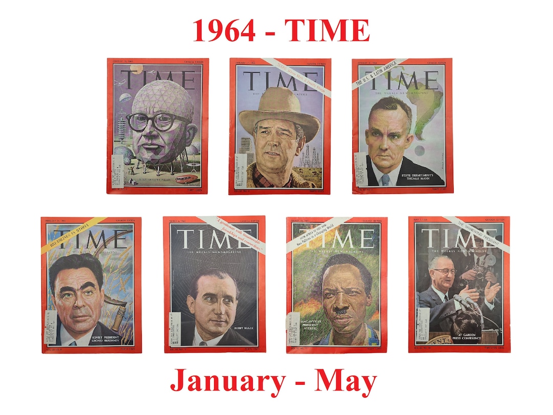 Choice of TIME Magazine – 1964 Jan-may, Buckminster Fuller, Architect ...