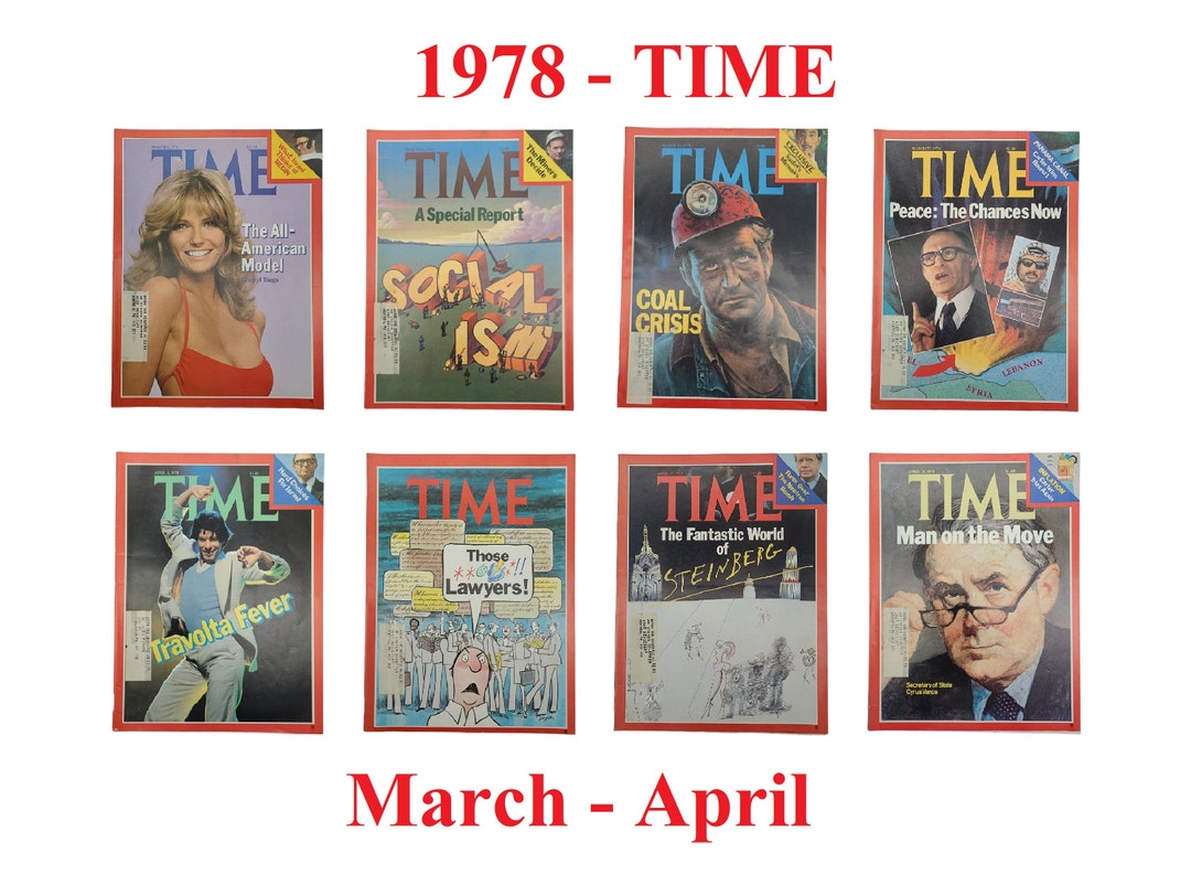 Choice of TIME Magazine – 1978 Mar-apr, Cheryl Tiegs, Socialism, Coal ...