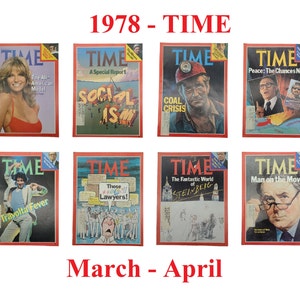 Choice of TIME Magazine – 1978 Mar-apr, Cheryl Tiegs, Socialism, Coal ...