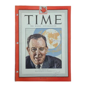 Choice of TIME Magazine 1946 Nov-dec, Boston, Music, St. Louis, Opera ...