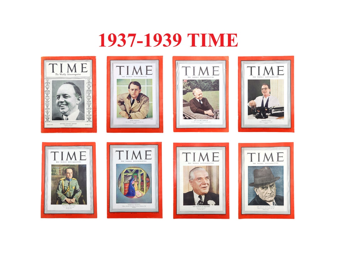 Choice of TIME Magazine – 1937-1939, Ontario, Novelist, Britain ...