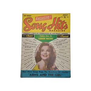 Song Hits Magazines - Lot of 8 Vintage Music Magazines, 1948-1972. Song ...