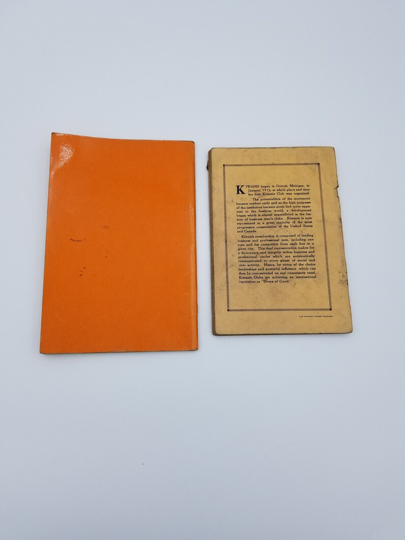 Songs of Kiwanis 1921 & Songs for the Rotary Club 1940 the - Etsy