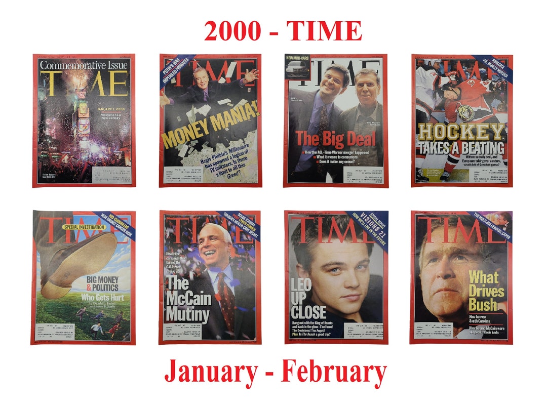 Choice of TIME Magazine – 2000 Jan-feb, Times Square, Regis Philbin ...