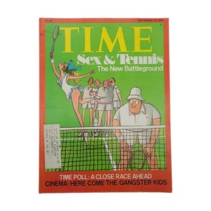 Choice of TIME Magazine 1976 Sep-oct, Tennis, American Politics, China ...