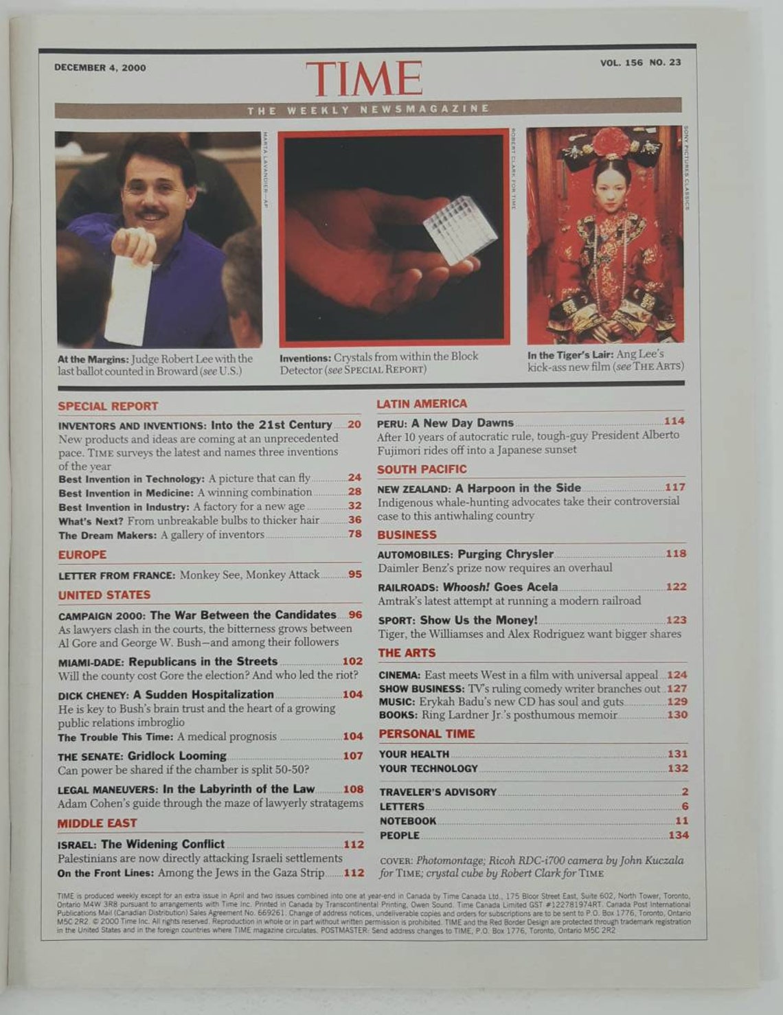 Vintage Time Magazine the Best Inventions of the - Etsy