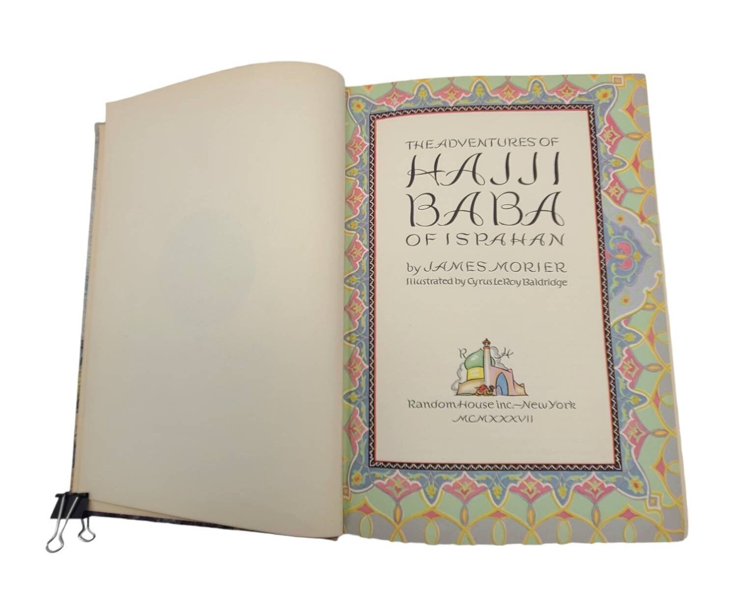 The Adventures of Hajji Baba of Ispahan by James Morier Illustrated by ...