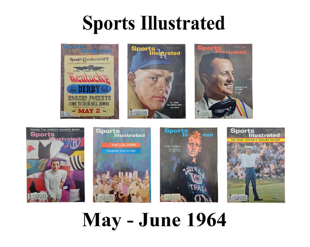 Sports Illustrated Magazines 1964 May-jun, Kentucky Derby, Baseball ...