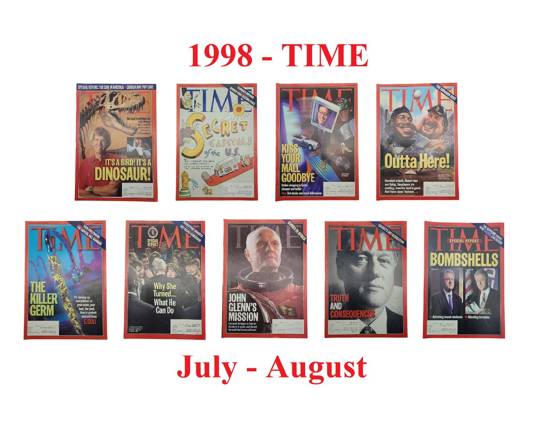 Choice of TIME Magazine – 1998 Jul-aug, Dinosaur, United States ...