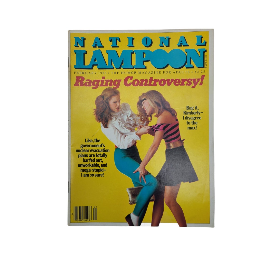 National Lampoon Magazine, February 1983 Adult Humor Vintage Satire ...