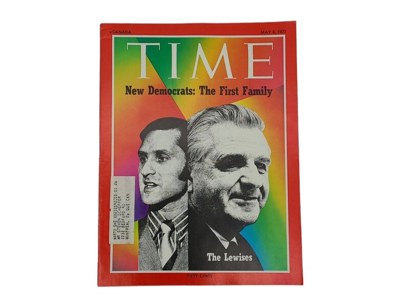 Choice of TIME Magazine 1971 May Jun the Lewises Akio - Etsy Canada