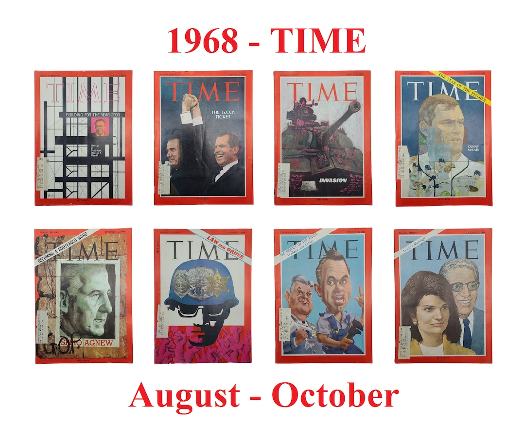Choice of TIME Magazine – 1968 Aug-oct, Buildings, Politics, Russia ...