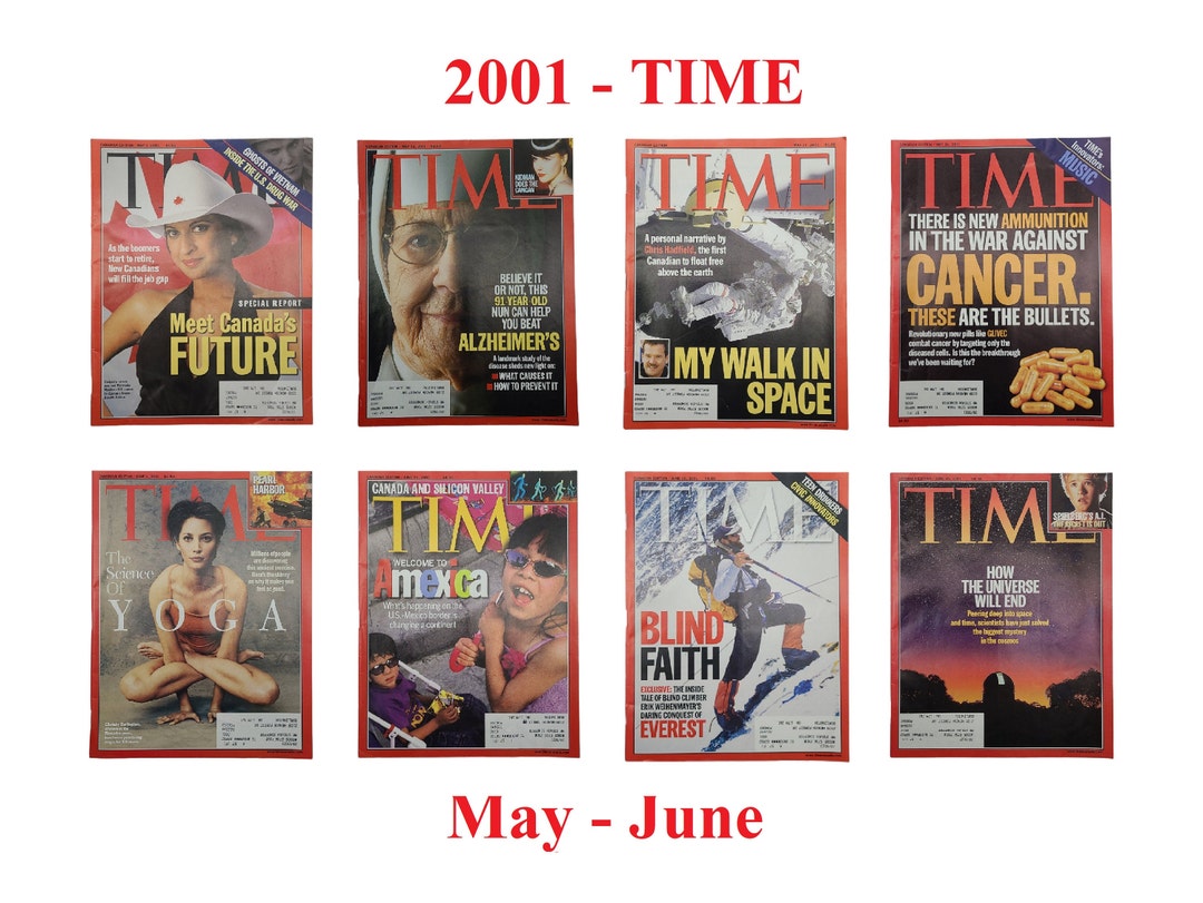 Choice of TIME Magazine – 2001 May-jun, Immigration, Canada, Alzheimer ...
