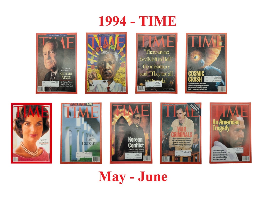 Choice of TIME Magazine – 1994 May-jun, Richard Nixon, Nelson Mandela ...