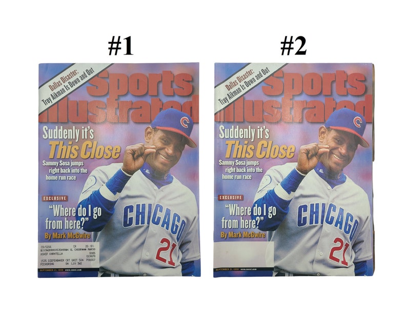 Sports Illustrated Magazines 1998 Sep-oct, Baseball, St. Louis ...