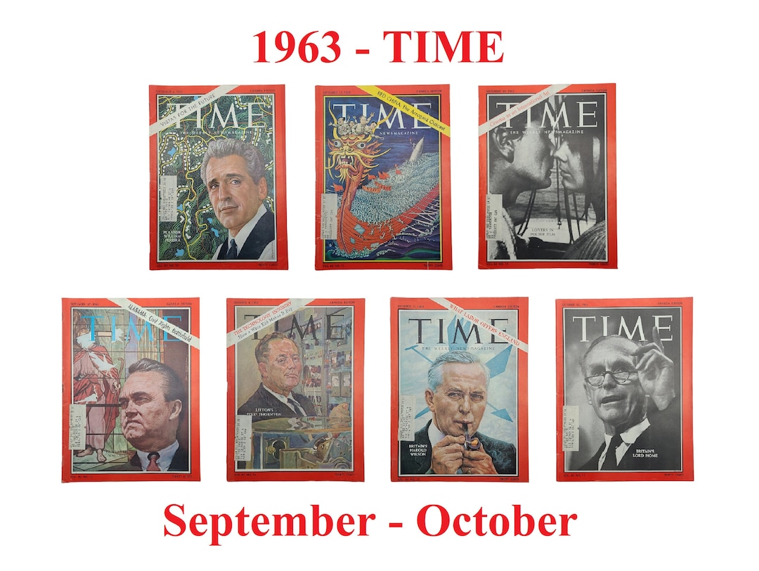 Choice of TIME Magazine – 1963 Sep-oct, City Planning, China, Polish ...