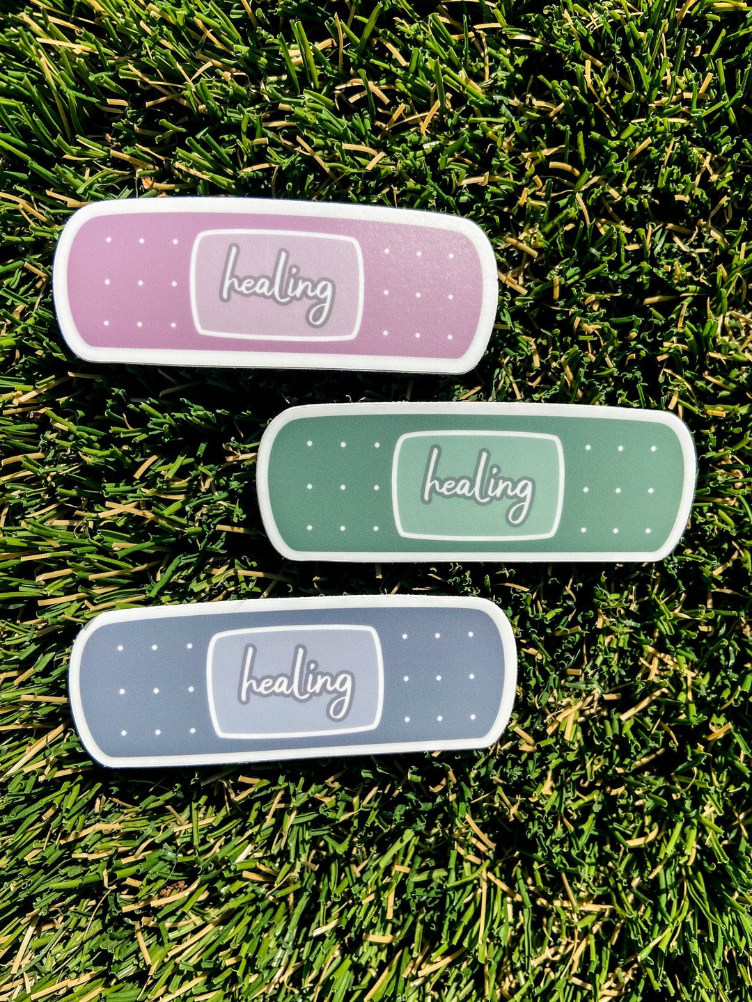 Healing Bandaid Sticker Bundle Chronic Illness Warrior - Etsy