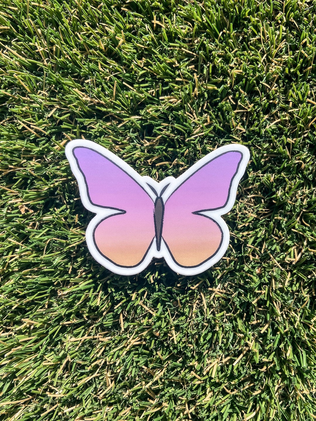 Butterfly Sticker Lupus Butterfly Hope Sticker Waterproof - Etsy