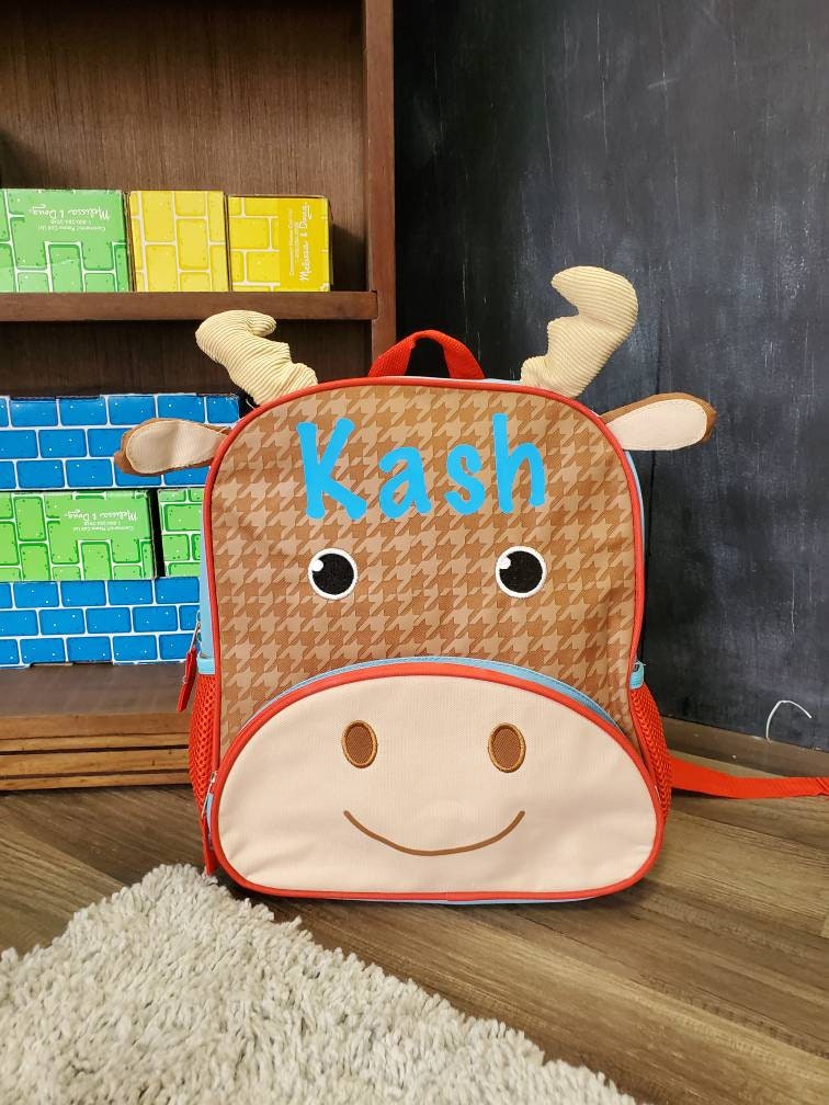 Personalized Animal Backpack - Etsy
