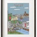 Cardiff. Colour Illustration. - Etsy