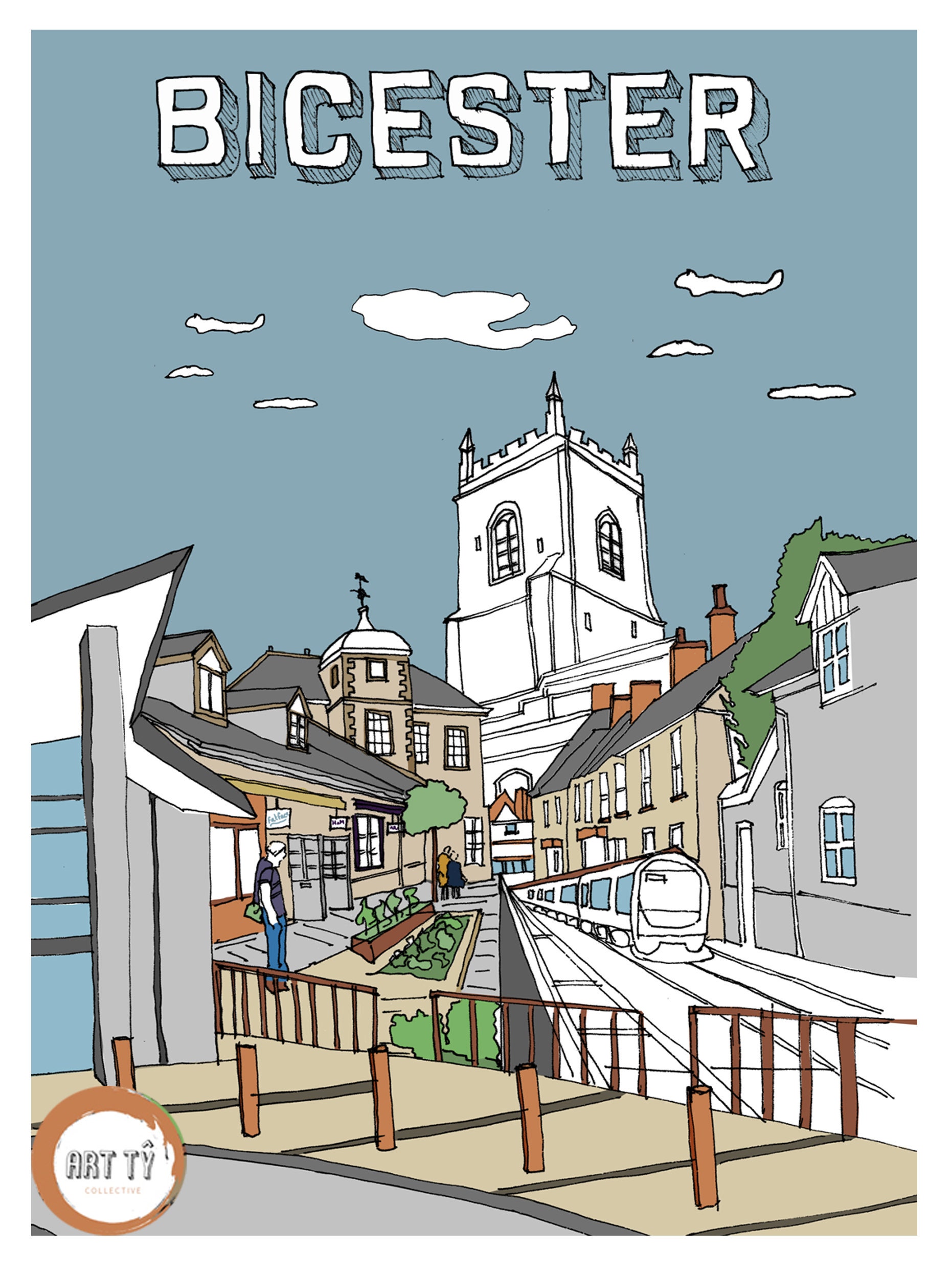 Bicester, England. - Etsy UK