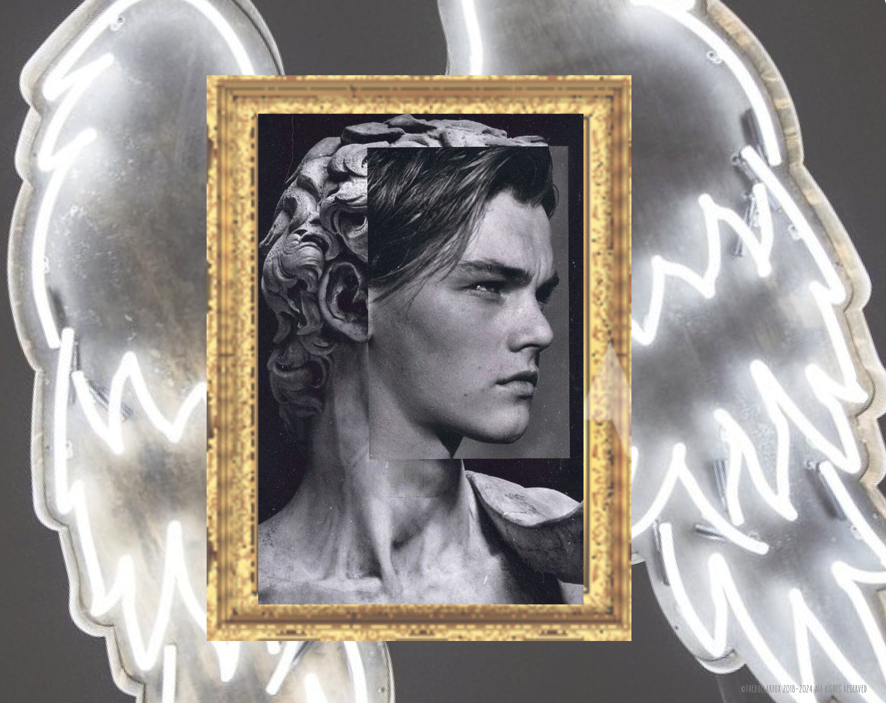 Creative Leonardo Dicaprio & Statue David Wall Art | Etsy