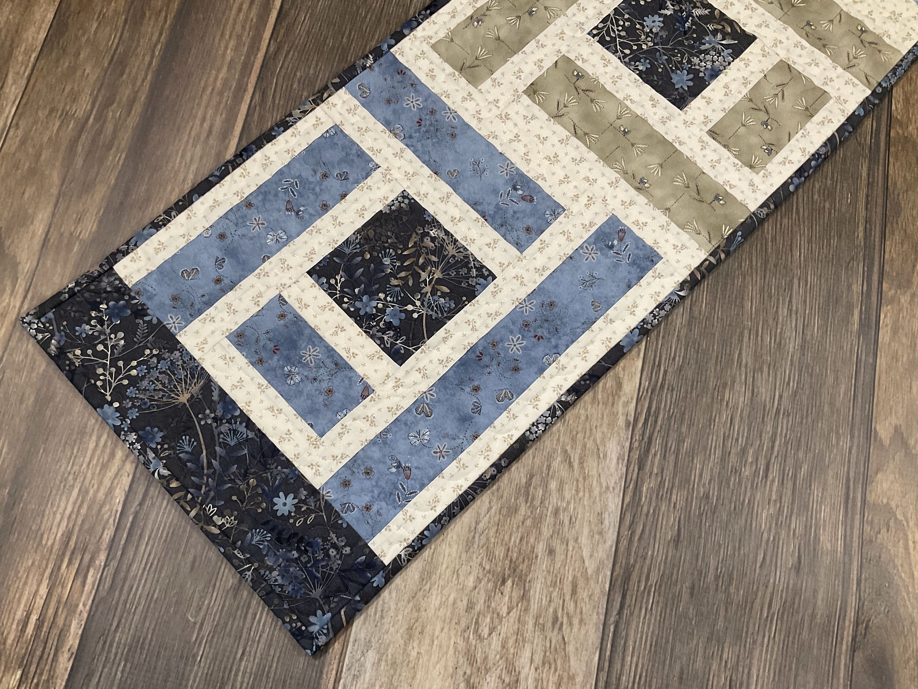 Quilted Lattice Table Runner 41 X 12 - Etsy