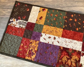 Broken Nine-patch Quilted Table Runner 52 X 13 | Etsy