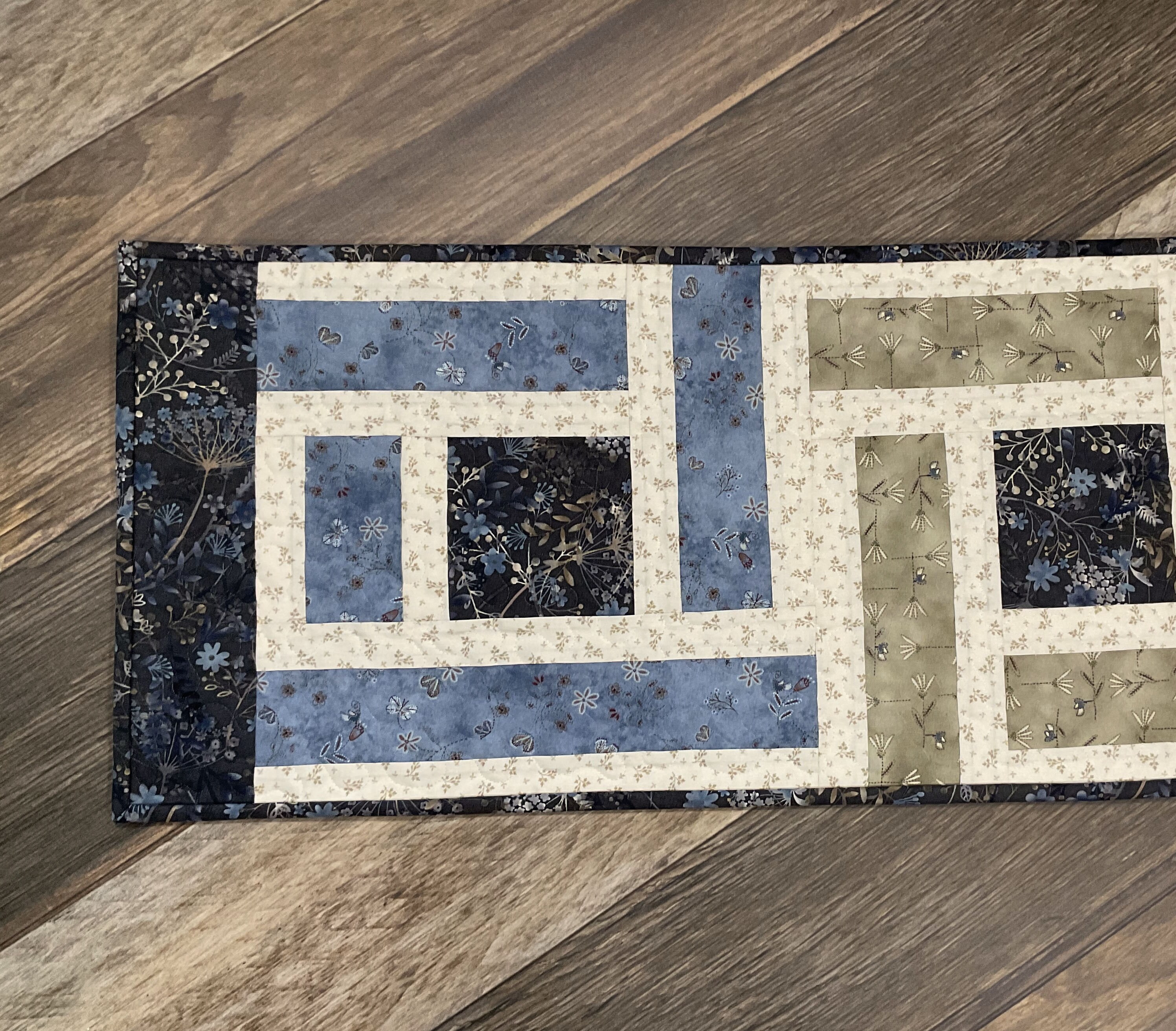 Quilted Lattice Table Runner 41 X 12 - Etsy