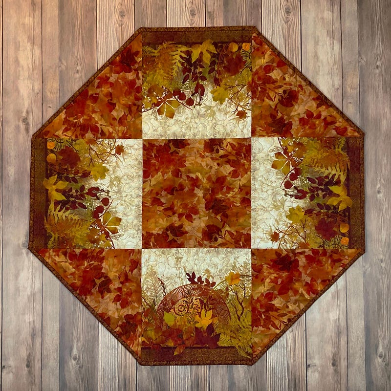 Octagon Table Topper - Etsy