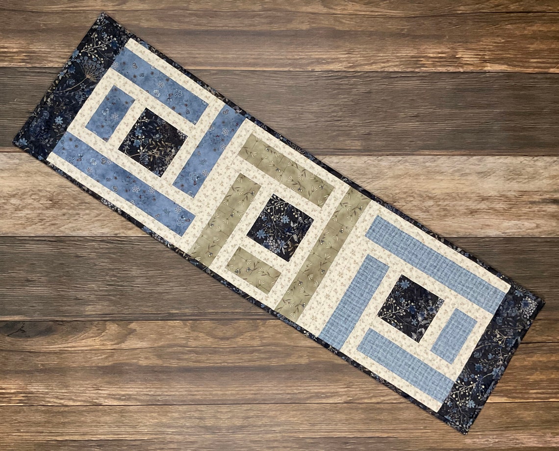 Quilted Lattice Table Runner 41 X 12 - Etsy