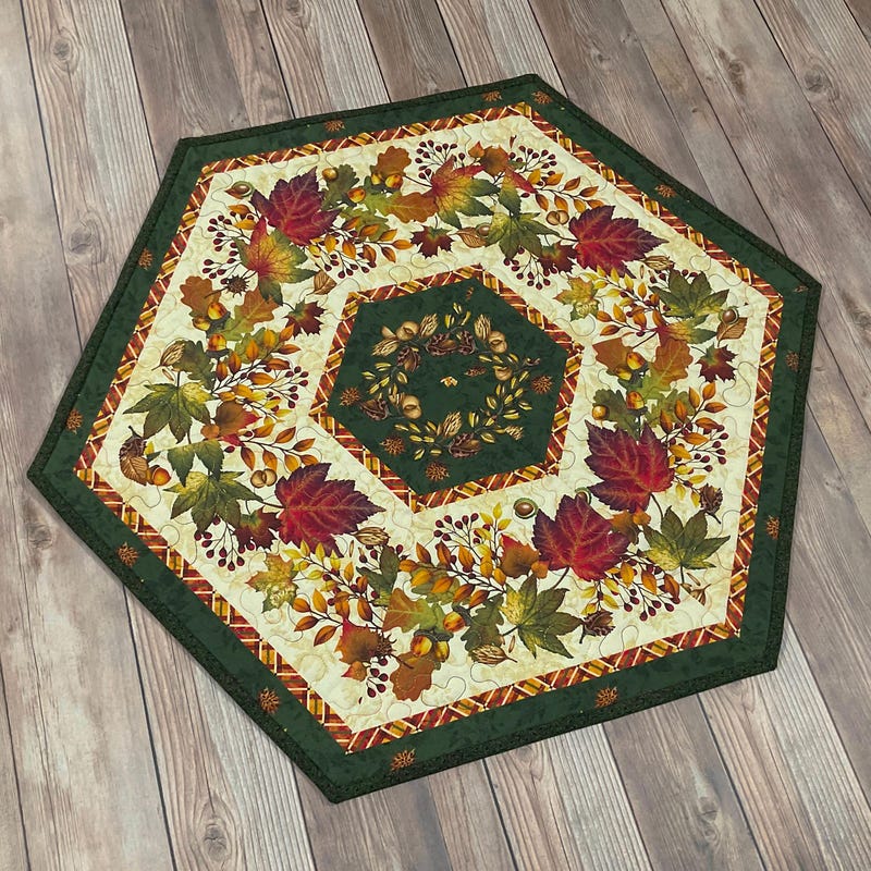 Hexagon Table Runner - Etsy