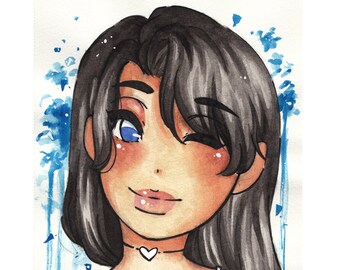 Bust up Commission - Etsy