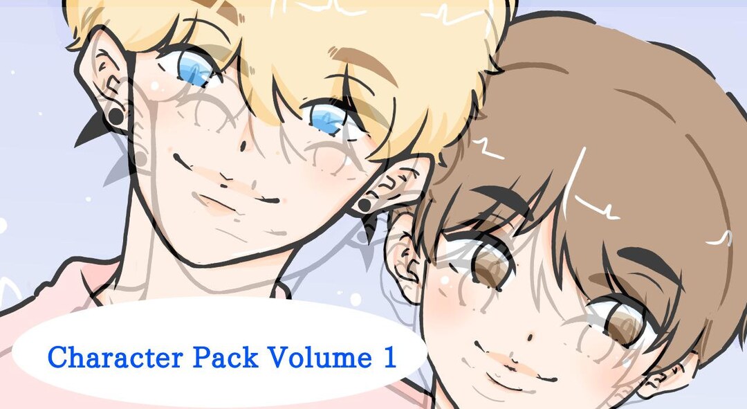 Character Coloring Page Set: Volume 1 - Etsy