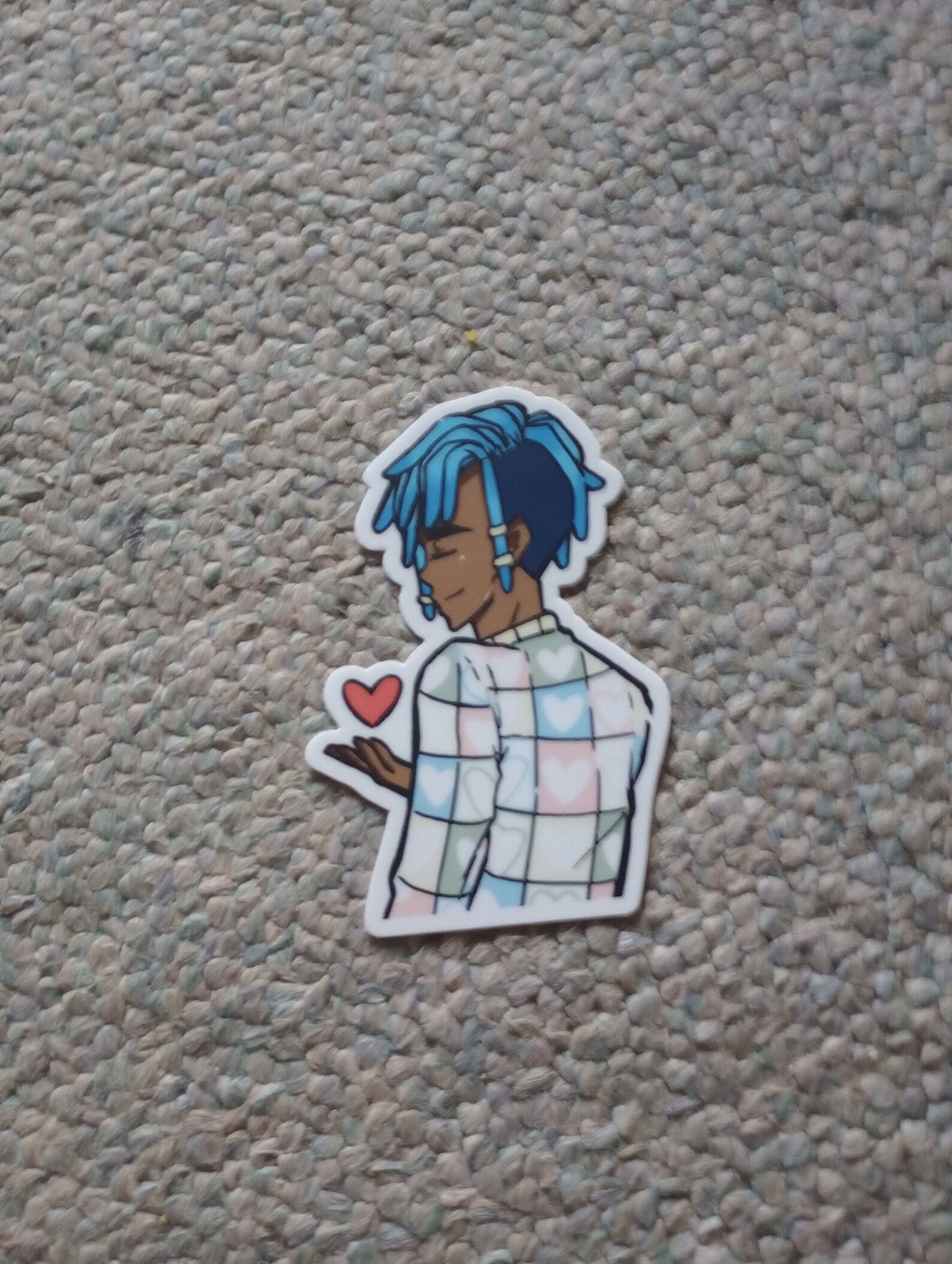 Z'aik Original Character Love Sticker - Etsy