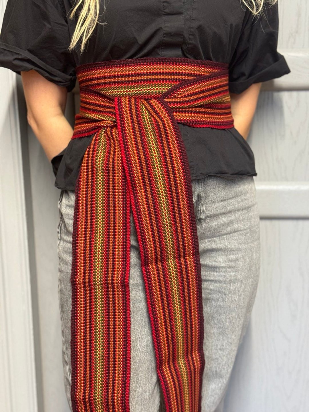 Krajka Length 3m Width 10cm Hutsul Belts Krayka Ukrainian Cossack Woven ...